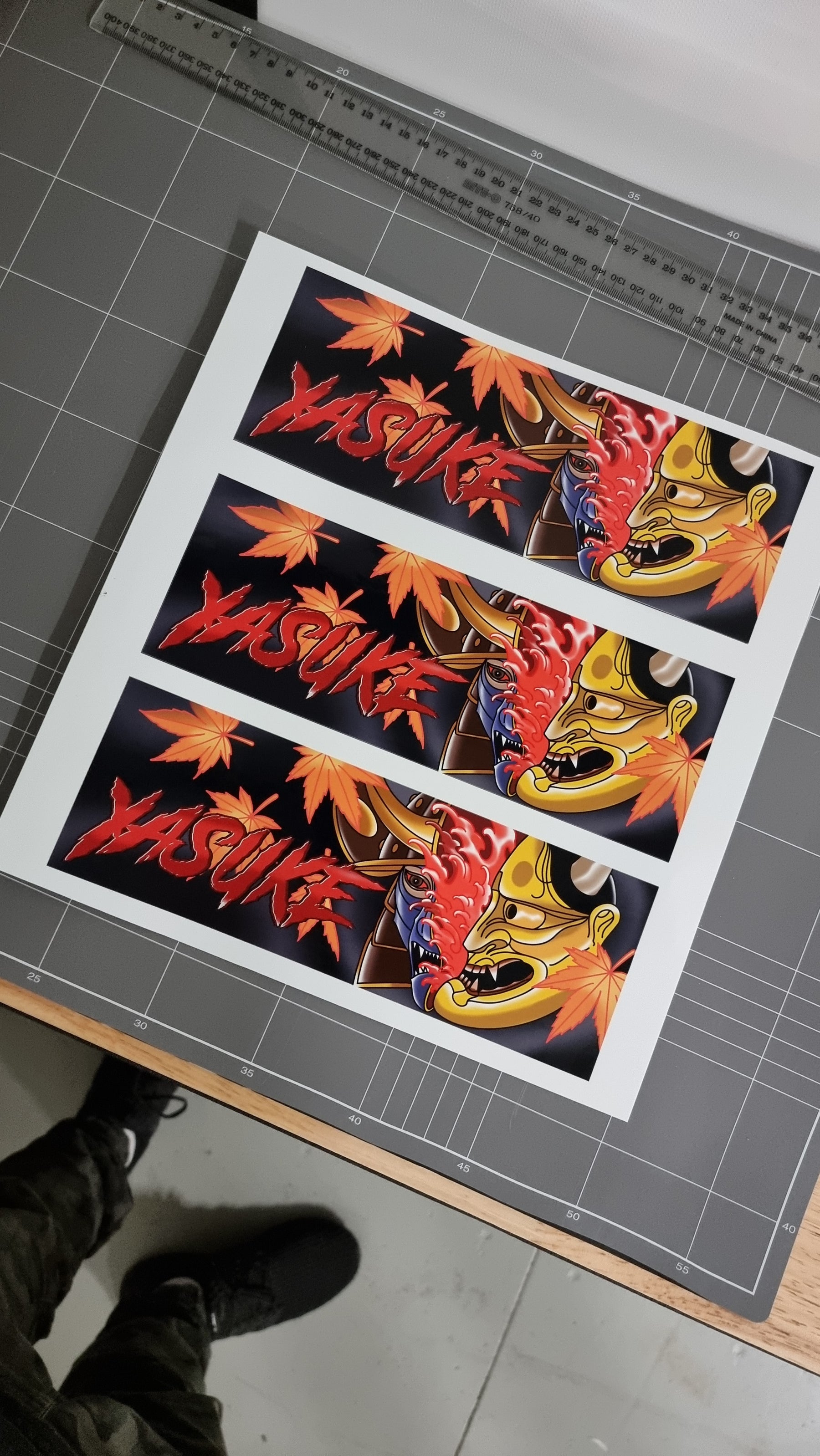 Custom Stickers - Kabuki Garage